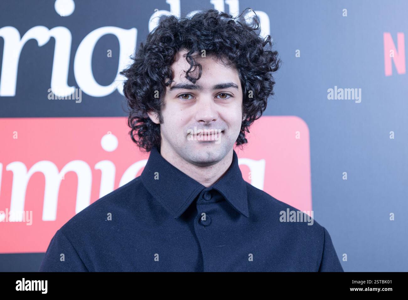 Rome, Italy. 17th Feb, 2025. The actor Massimiliano Caiazzo attends the ...
