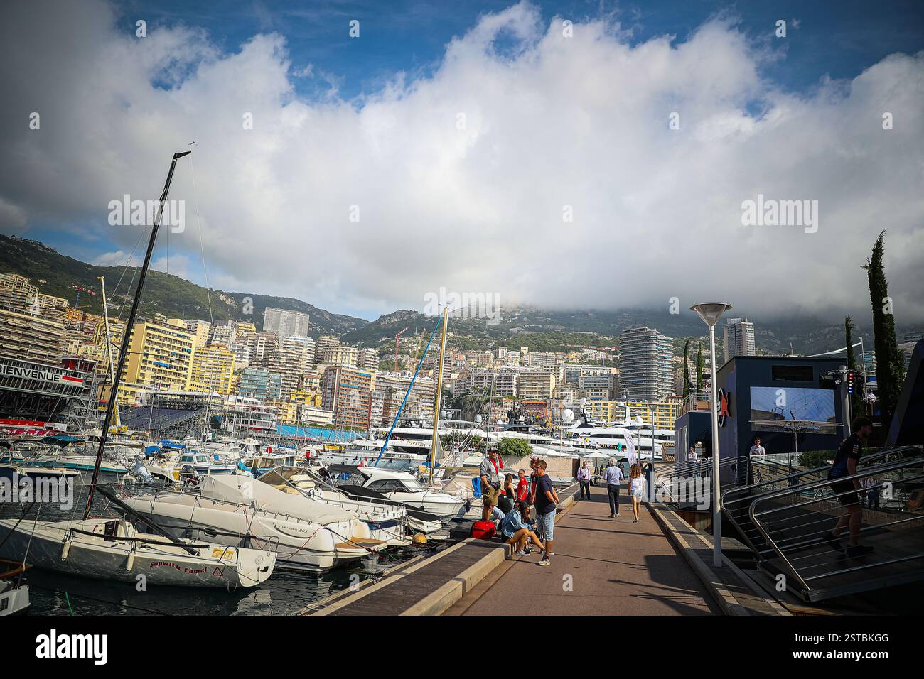 Monaco atmosphere harbor, during the Monaco GP, 23-26 May 2024 ...