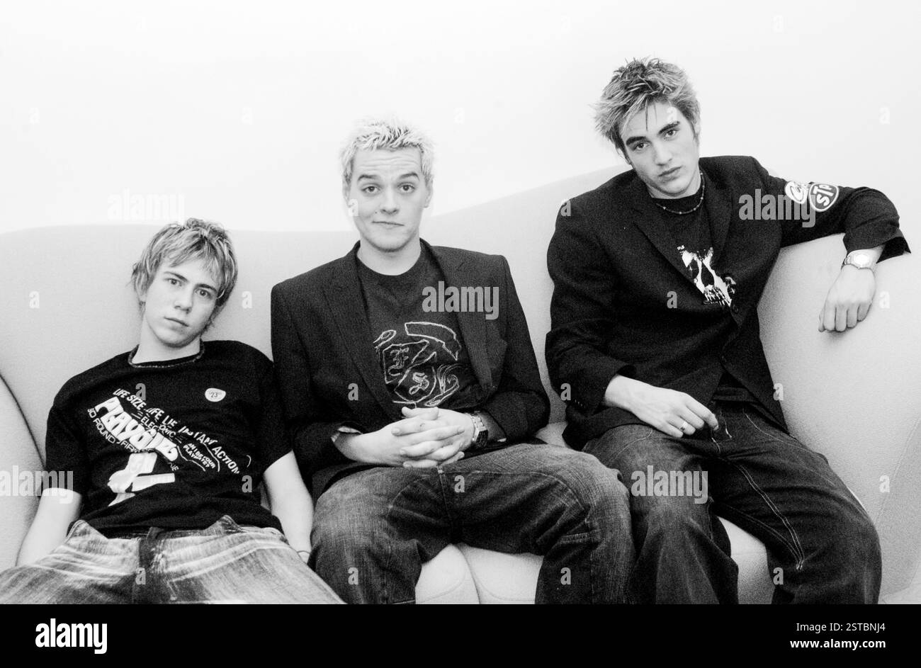 BUSTED, PORTRAIT, 2003: A young band portrait of the pop-punk band ...