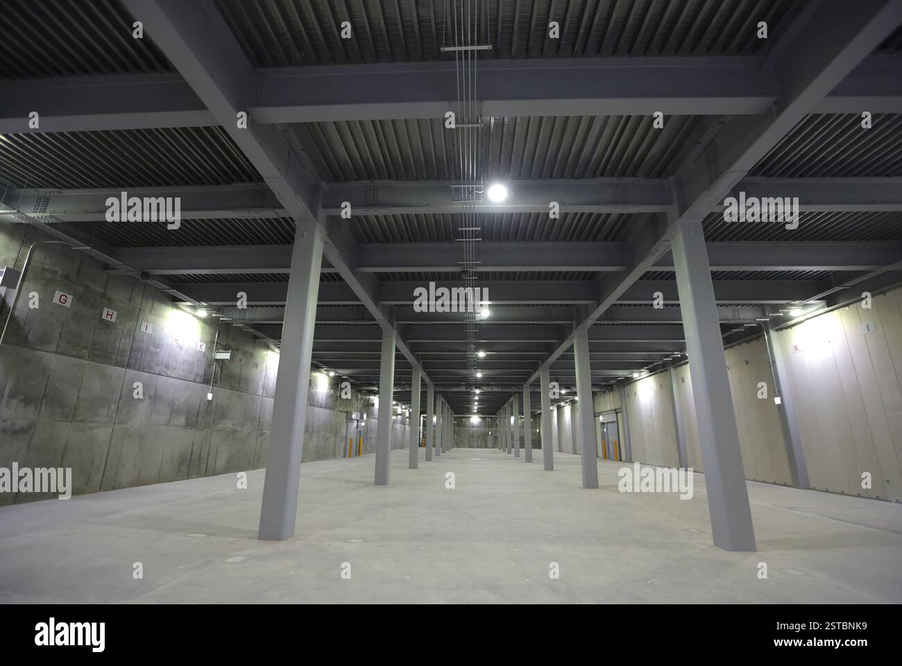 A waste storage facility where incineration ash from decontamination ...