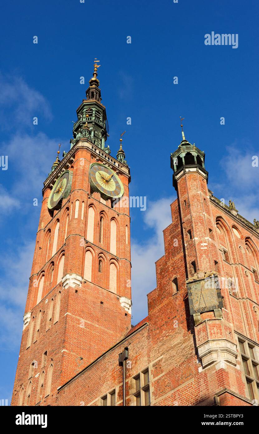 Gdansk Main Town Hall Stock Photo - Alamy