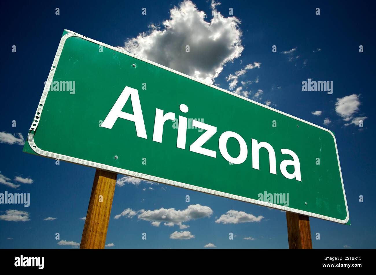 Arizona Road Sign Stock Photo - Alamy