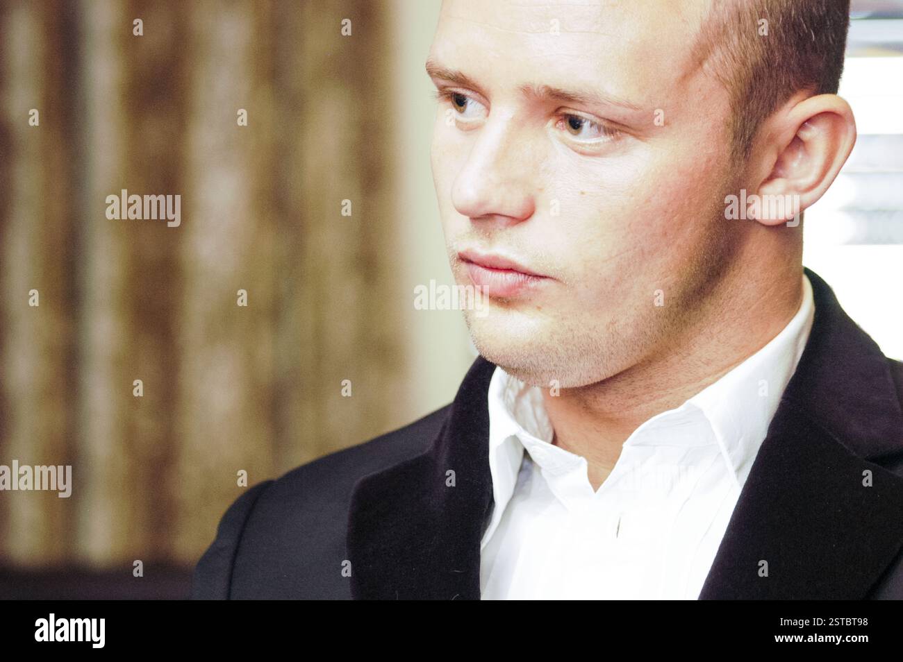 Swansea footballer LEE TRUNDLE portrait taken at the Grand Hotel in ...