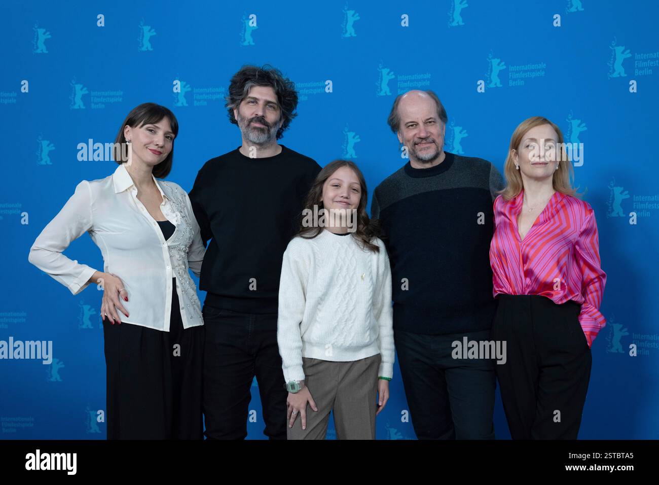 From left, Argentinian art director Betania Cappato, director Ivan Fund ...