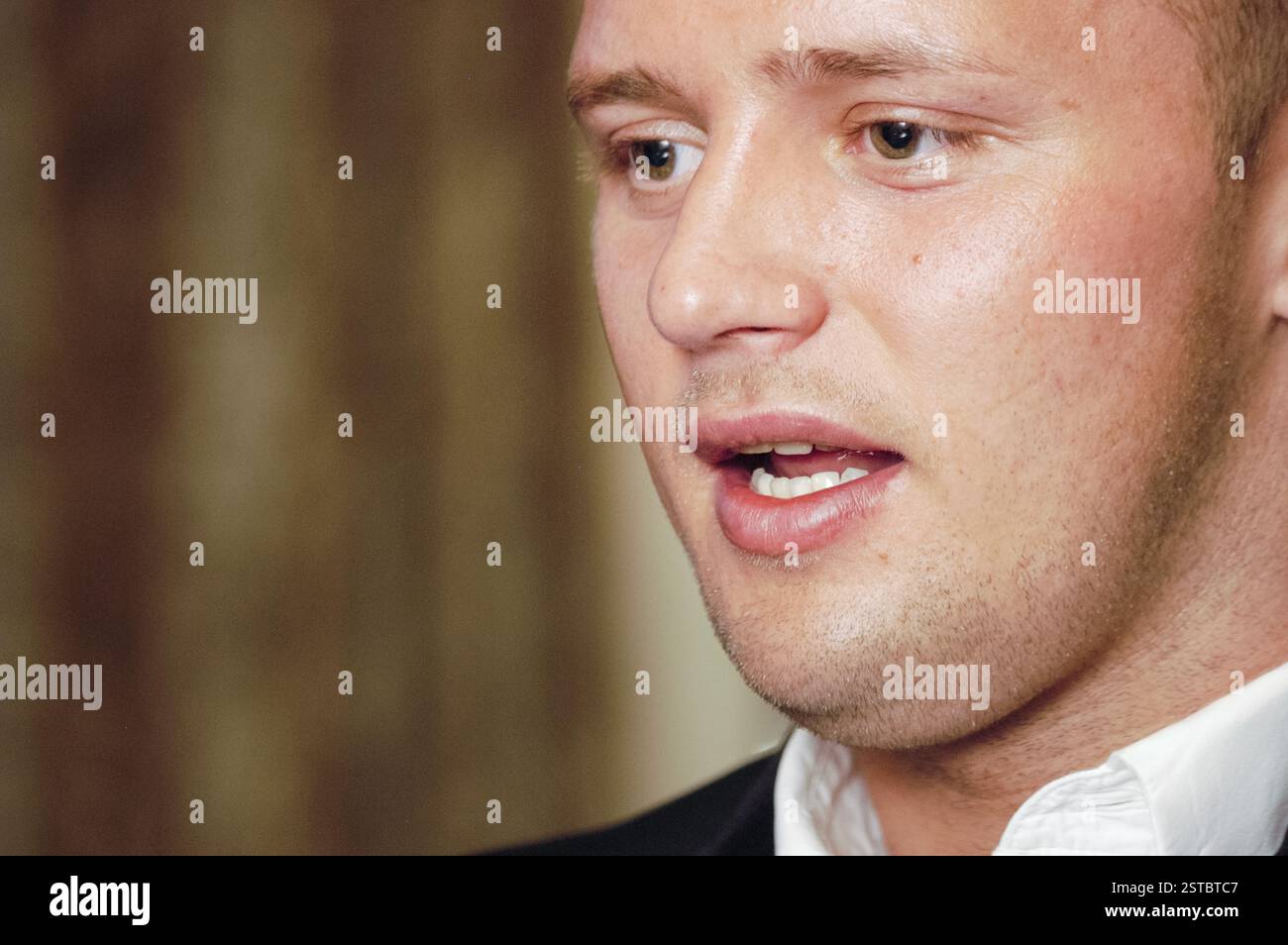 Swansea footballer LEE TRUNDLE portrait taken at the Grand Hotel in ...
