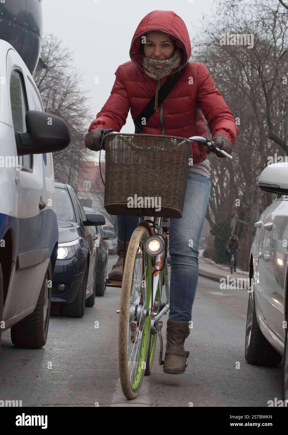 Particulate matter and exhaust pollution when cycling on the street ...