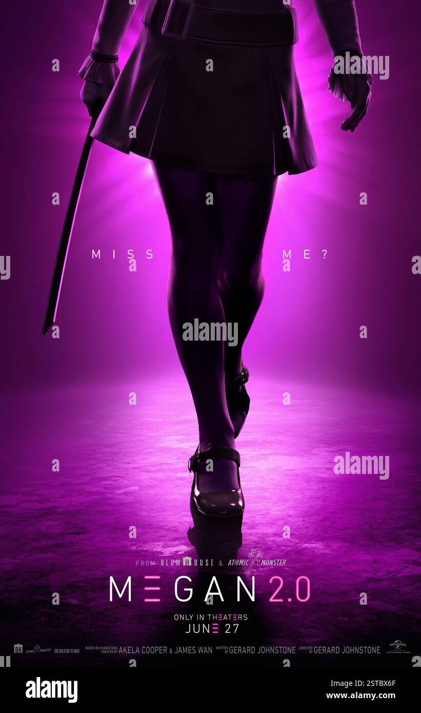 M3gan Megan 2.0 poster Stock Photo - Alamy