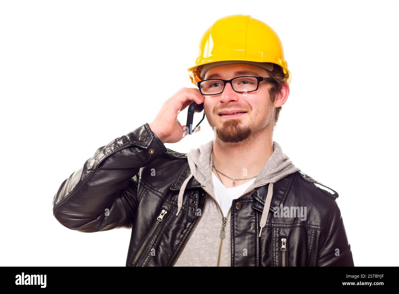 Black man hard hat hi-res stock photography and images - Alamy