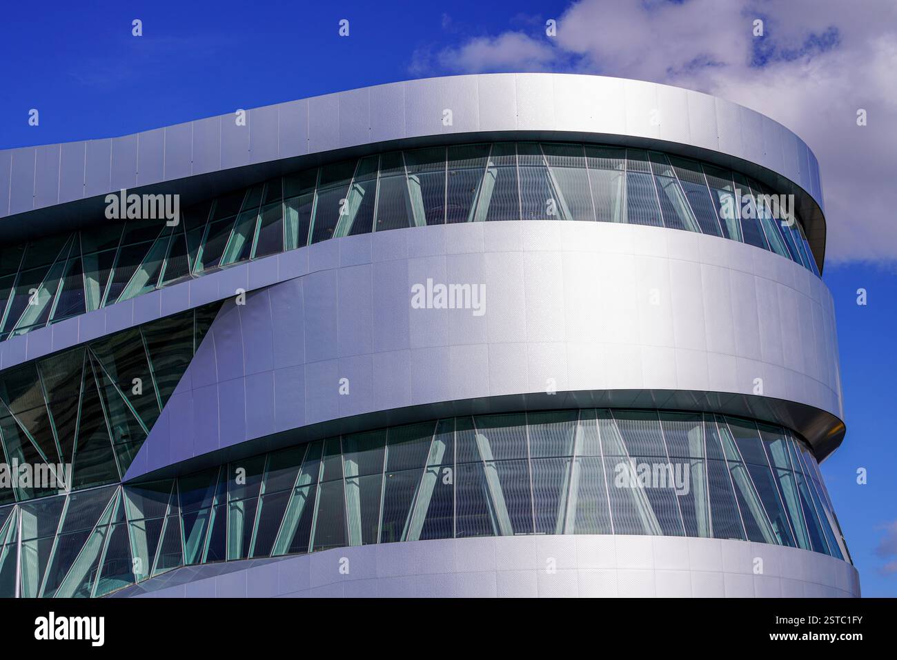 Stuttgart, Germany. 11th Mar, 2023. The Mercedes Benz Museum, part of ...