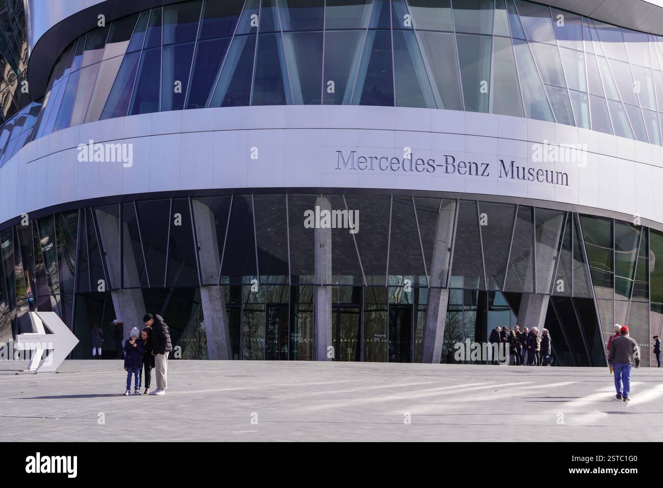 Stuttgart, Germany. 11th Mar, 2023. The Mercedes Benz Museum, part of ...