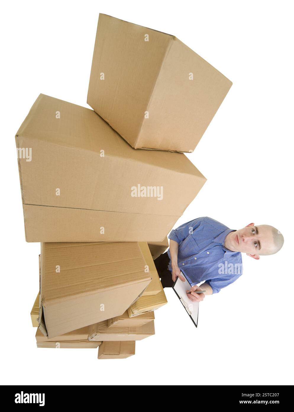 Pile of cargo Cut Out Stock Images & Pictures - Alamy