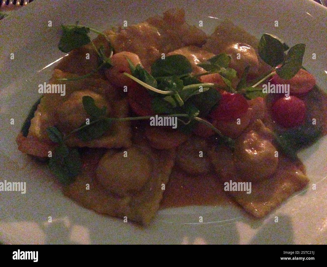 Vibrant food explosion on Miami restaurant table. Irresistible feast ...