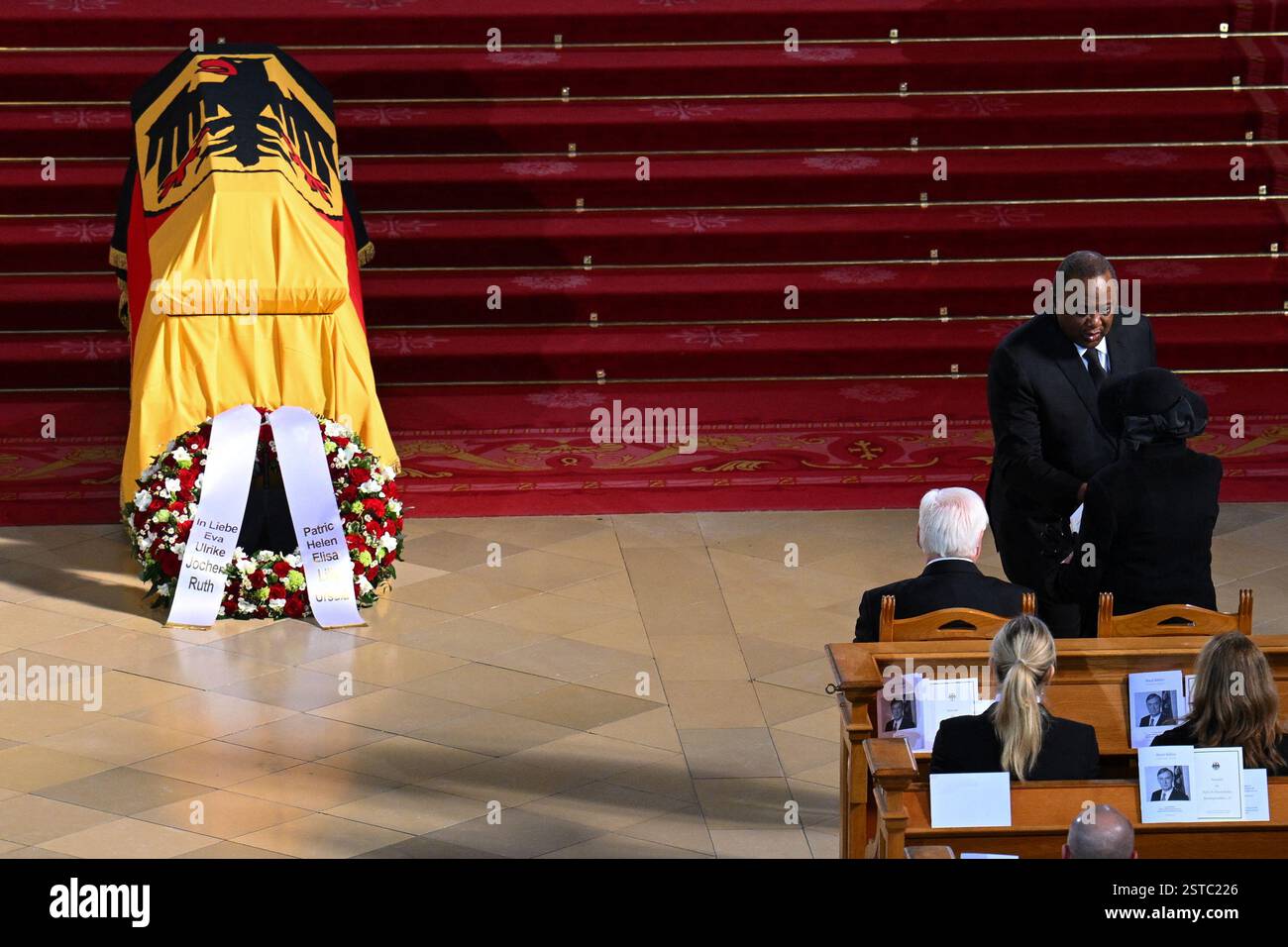 Berlin, Germany. 18th Feb, 2025. Uhuru Kenyatta, former President of ...