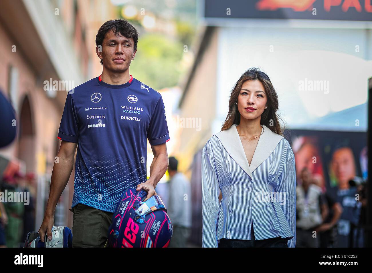 23 Alex Albon, (GRB) Williams Mercedes during the Monaco GP, 23-26 May ...