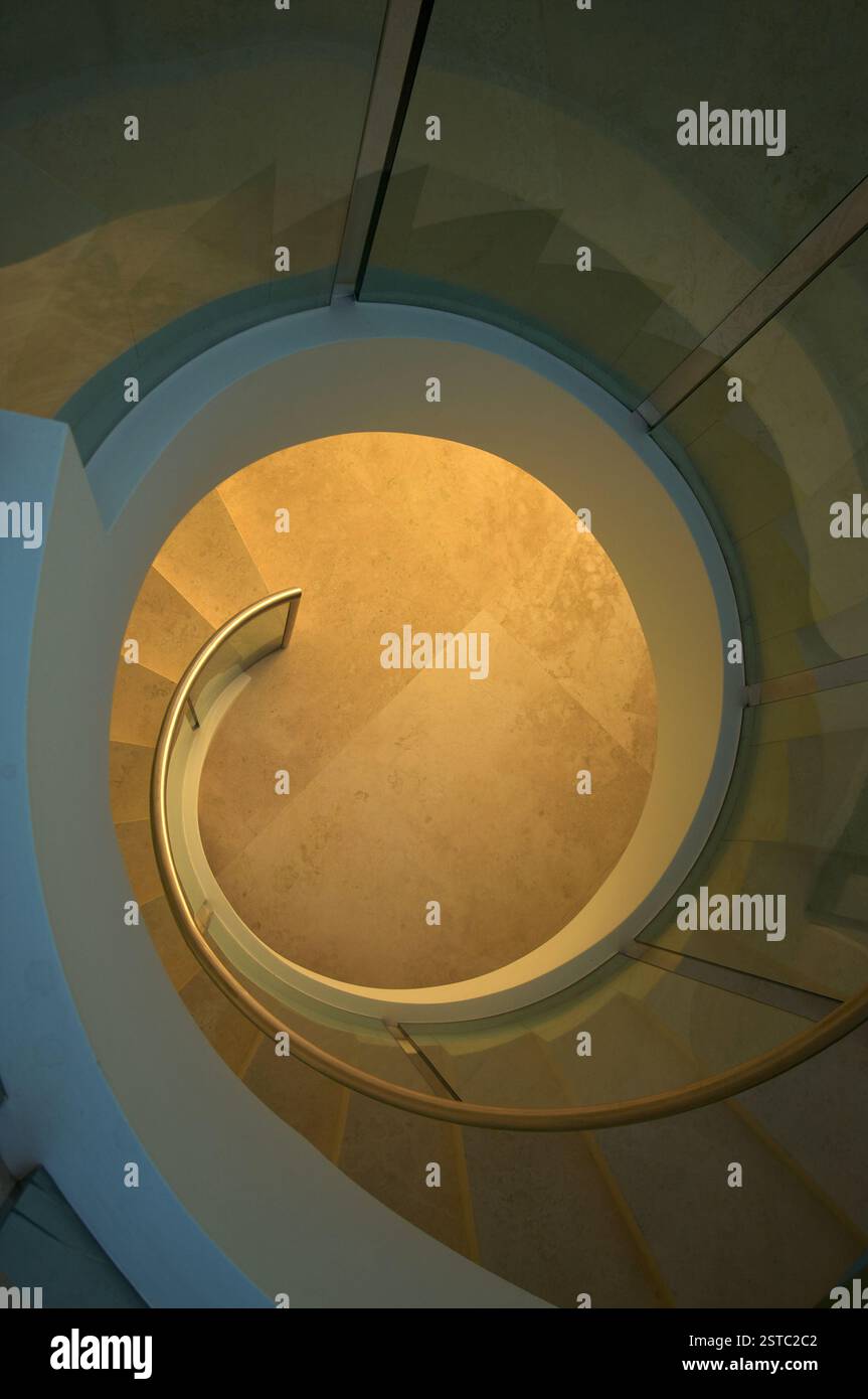 Majestic Spiral Staircase Abstract Stock Photo - Alamy