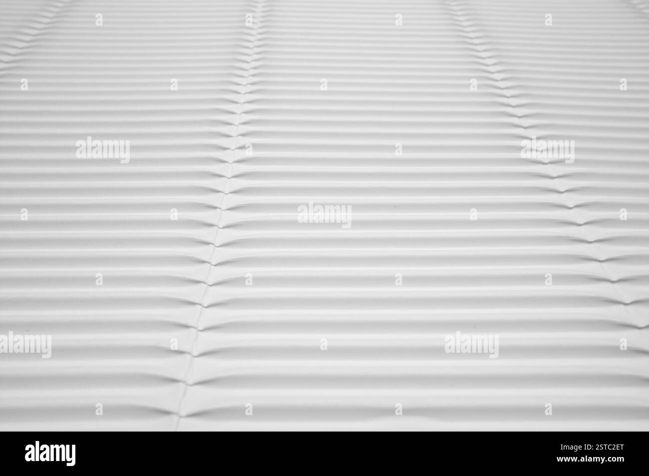 White Corrugated Cardboard Stock Photo - Alamy