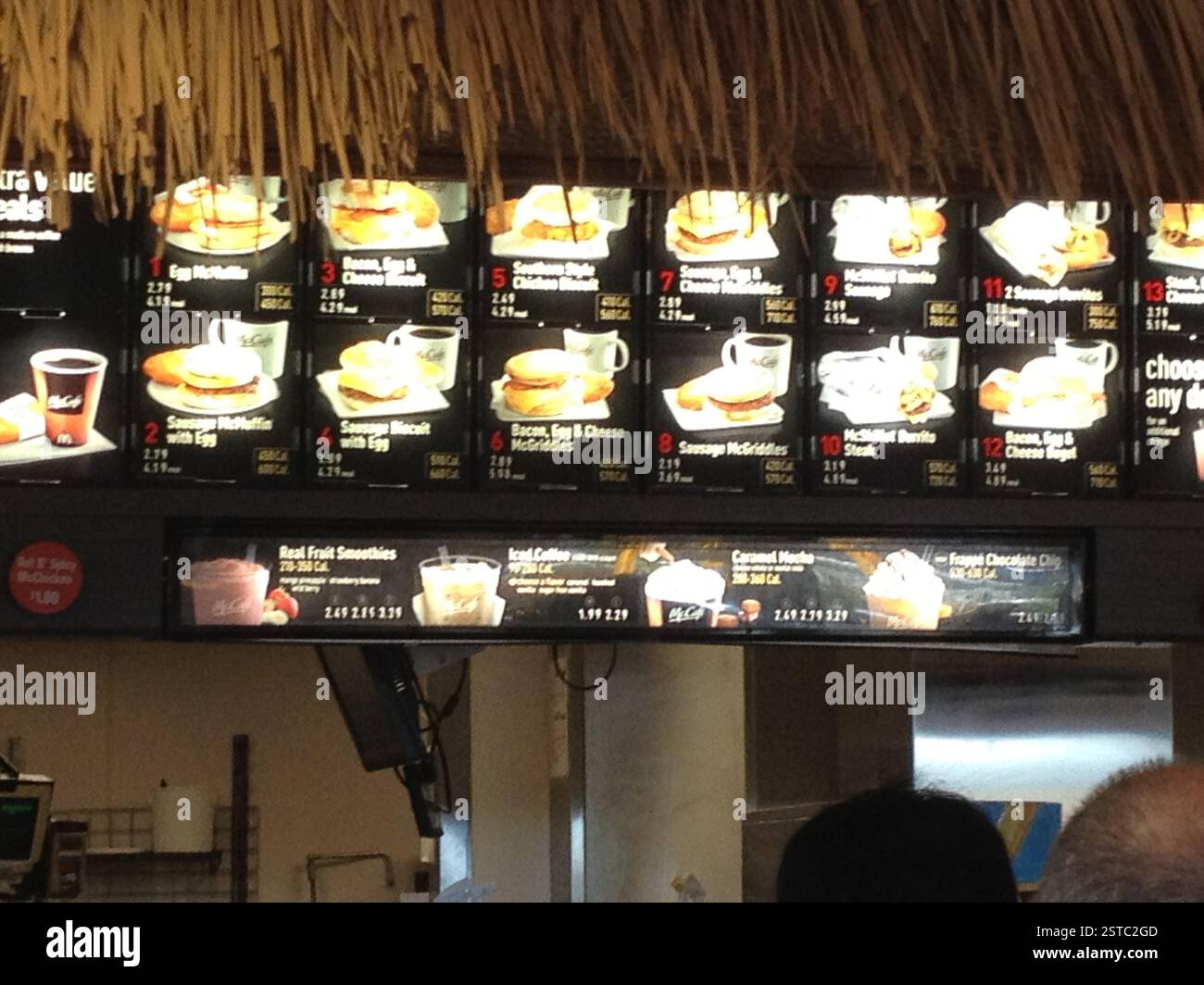 Fast food breakfast menu Miami. Breakfast menu options include sausage ...