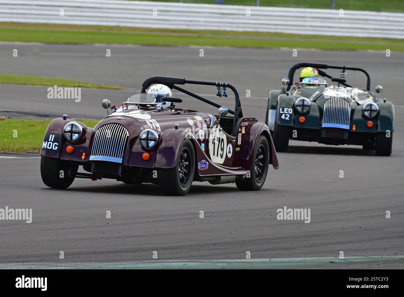 Richard Plant, Morgan Plus 8, A combined grid of over fifty cars from ...