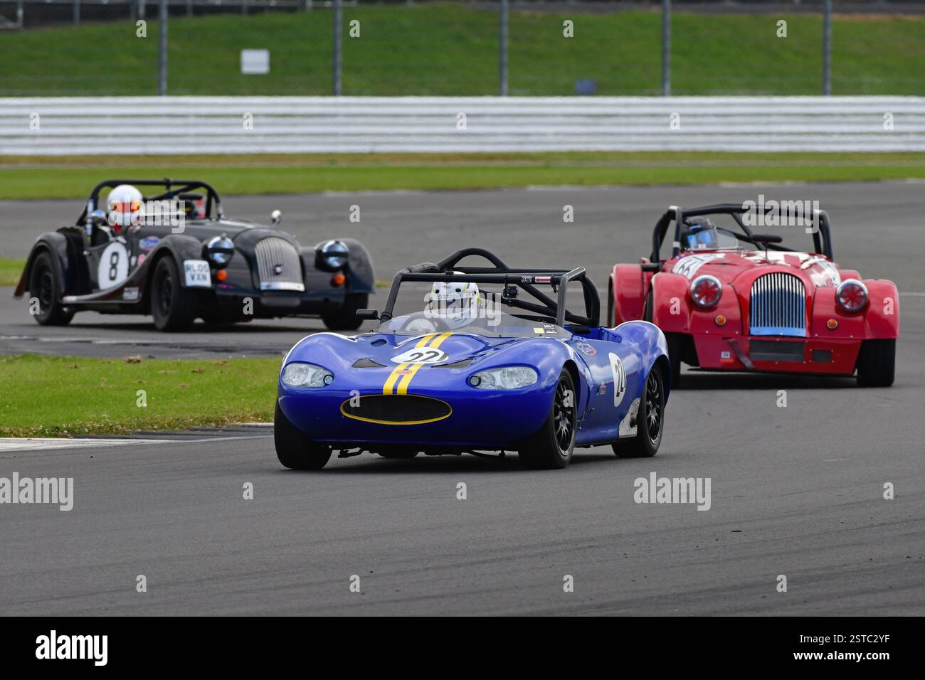Nick Hamilton, Ginetta G20, A combined grid of over fifty cars from the Modern Classics ...