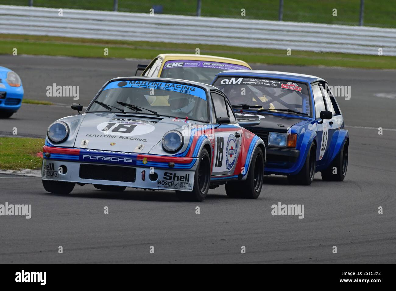 Keir Edmonds, Porsche 911 Carrera, A combined grid of over fifty cars ...