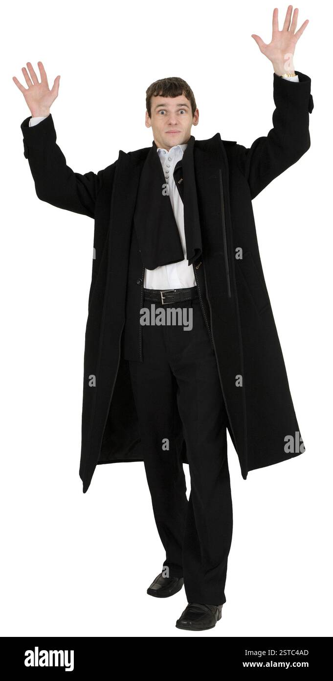 Portrait man in coat Cut Out Stock Images & Pictures - Alamy