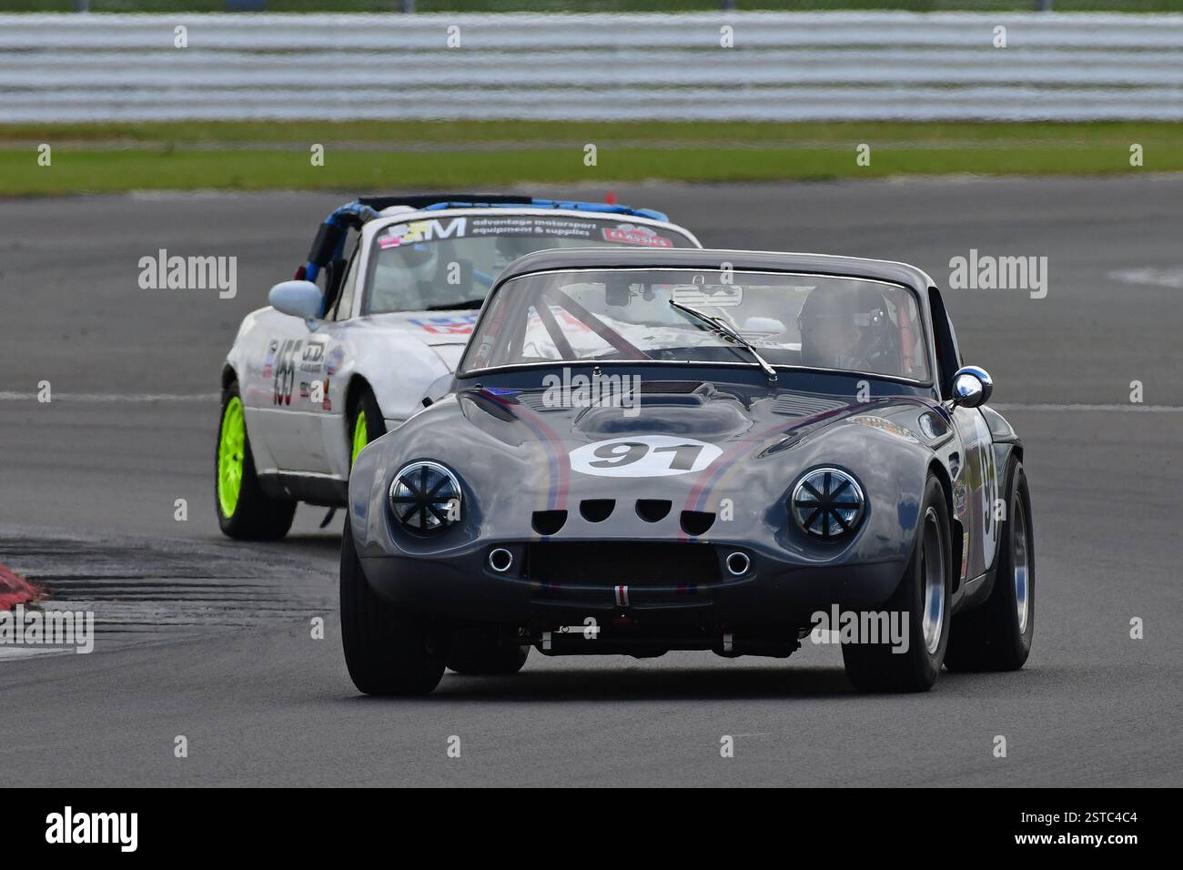 William Bryan, TVR Griffith 200, A combined grid of over fifty cars ...