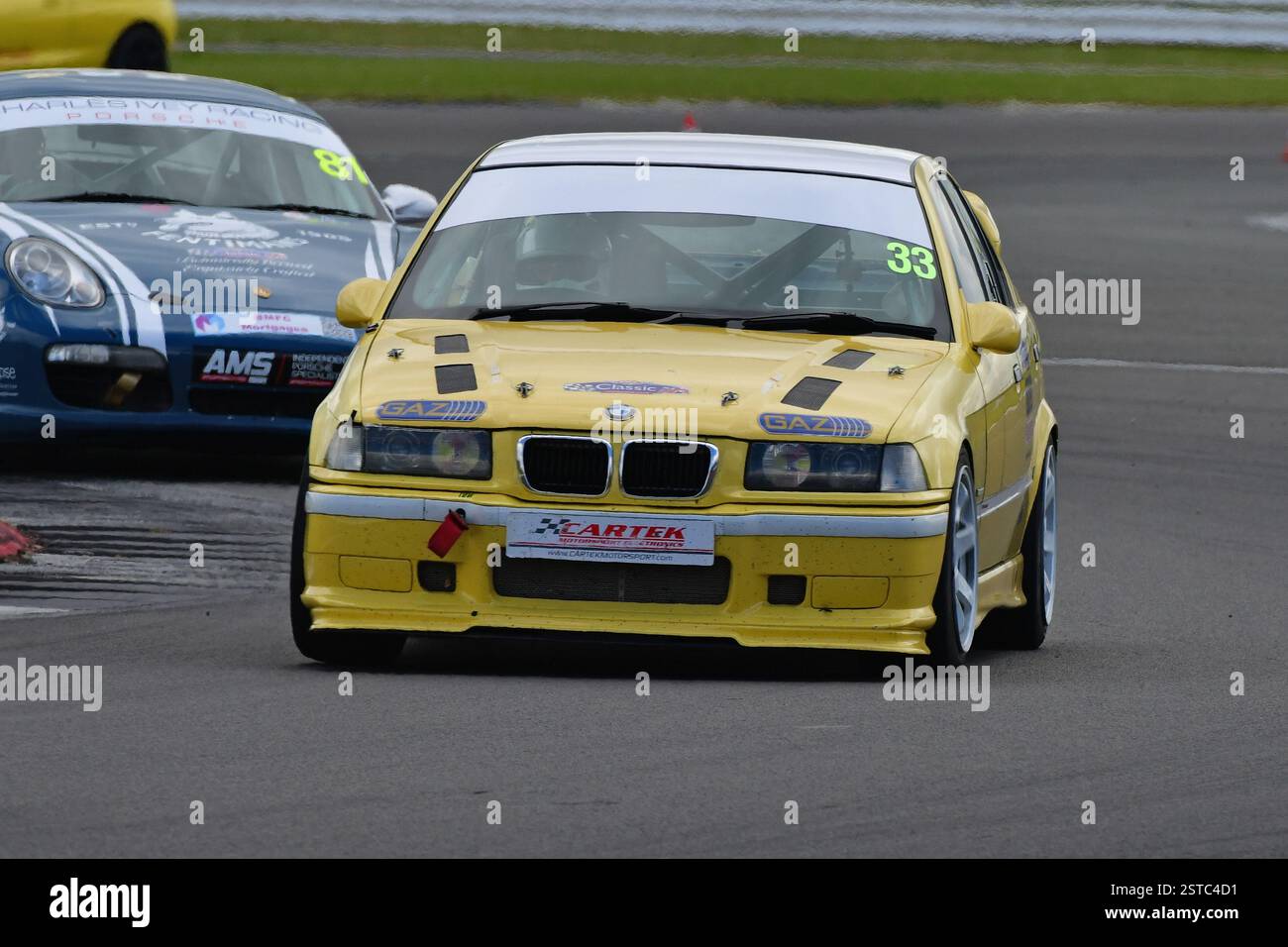 Michael Russell, BMW M3 E36 Evo, A combined grid of over fifty cars ...