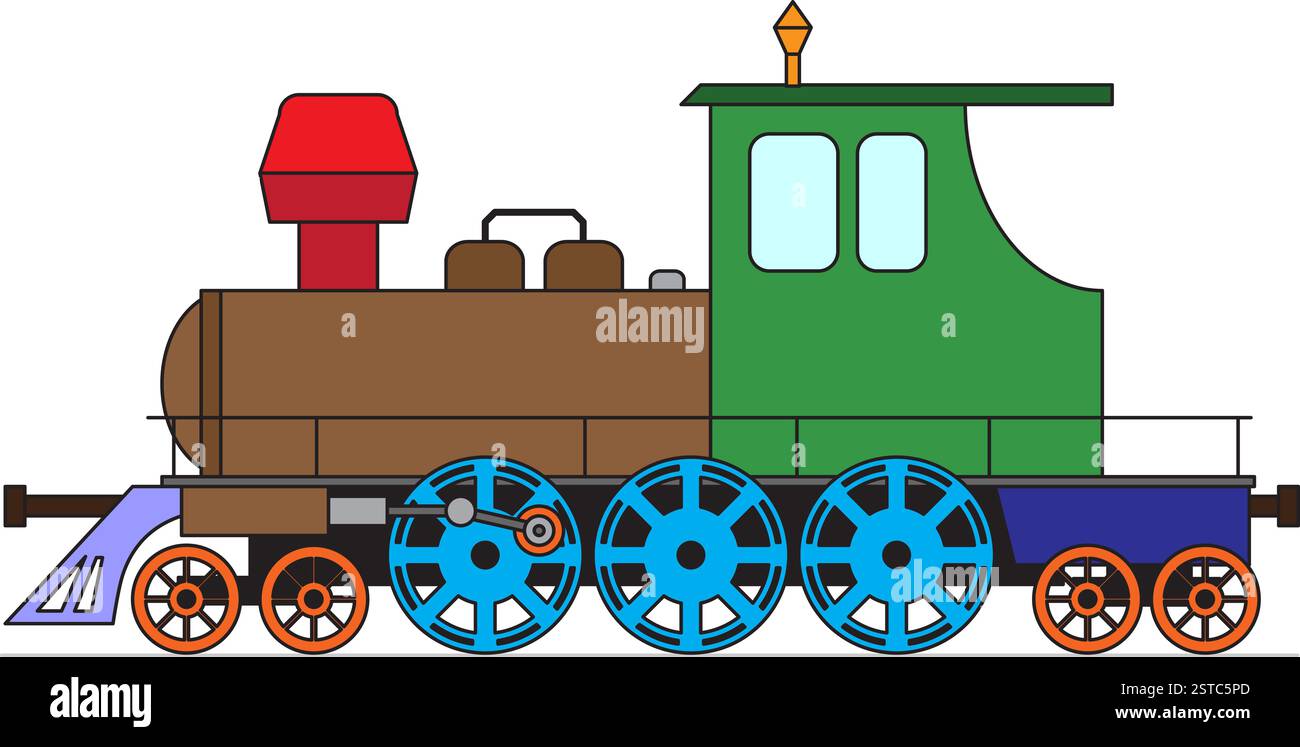 White locomotive hi-res stock photography and images - Alamy