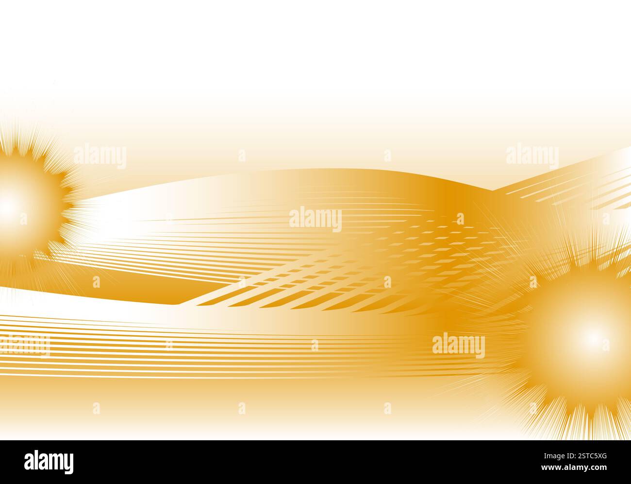 Abstract golden background with gradients and stars hi-res stock ...