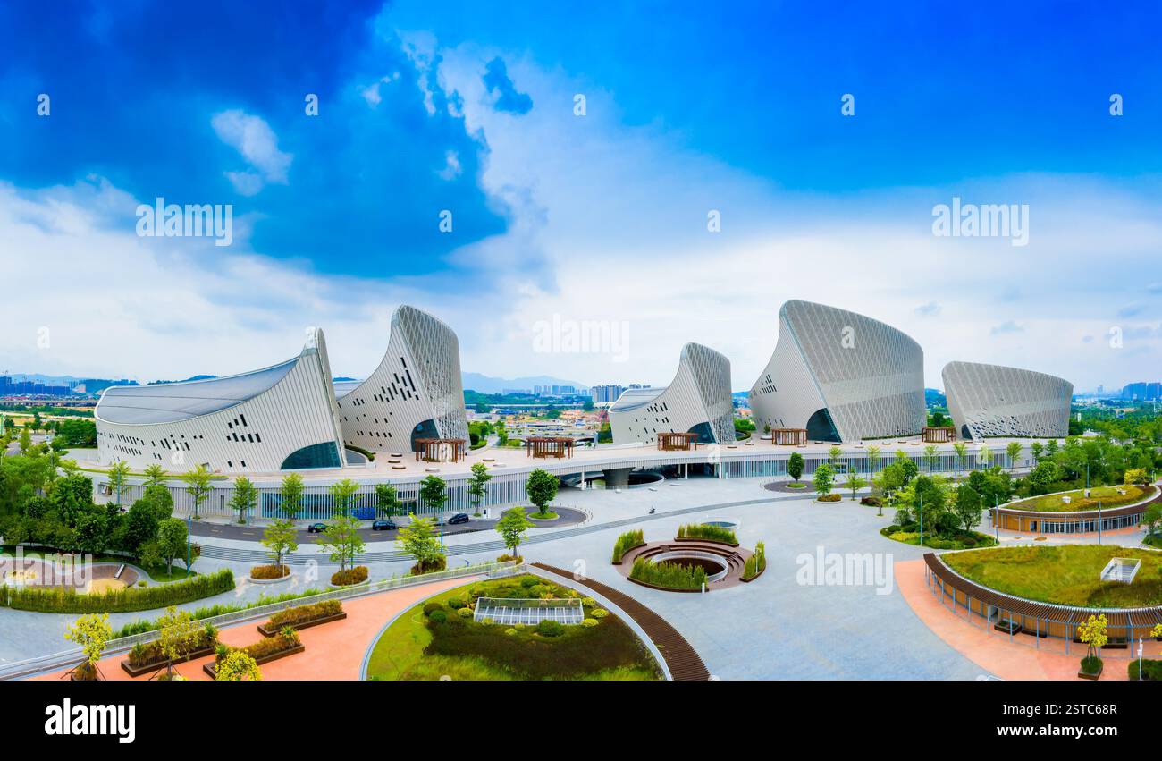 Strait Culture and Art Center, Fuzhou City, Fujian Province, China ...