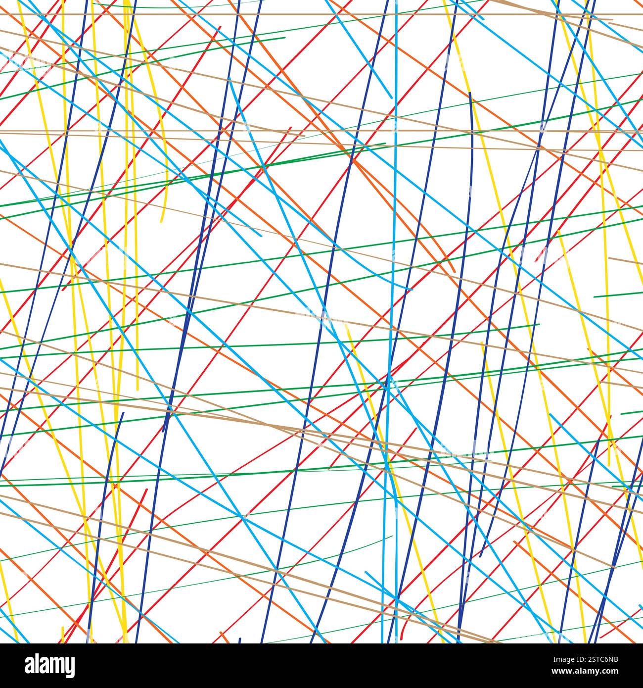 Seamless background - color lines on white Stock Photo - Alamy