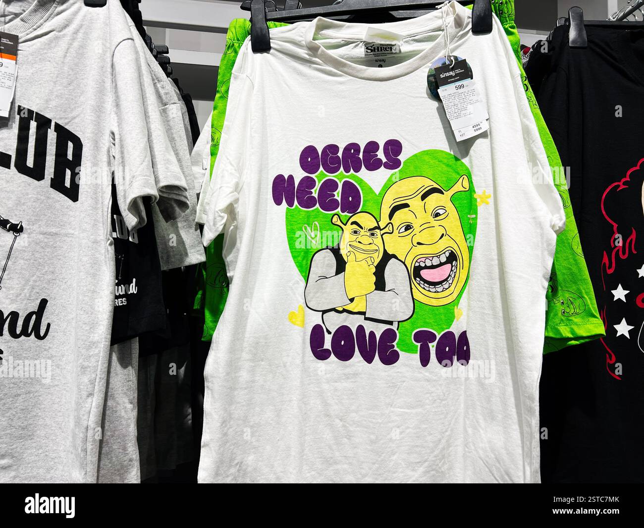 Lviv, Ukraine - February 16, 2025: Ogres need love too. Designs and ...