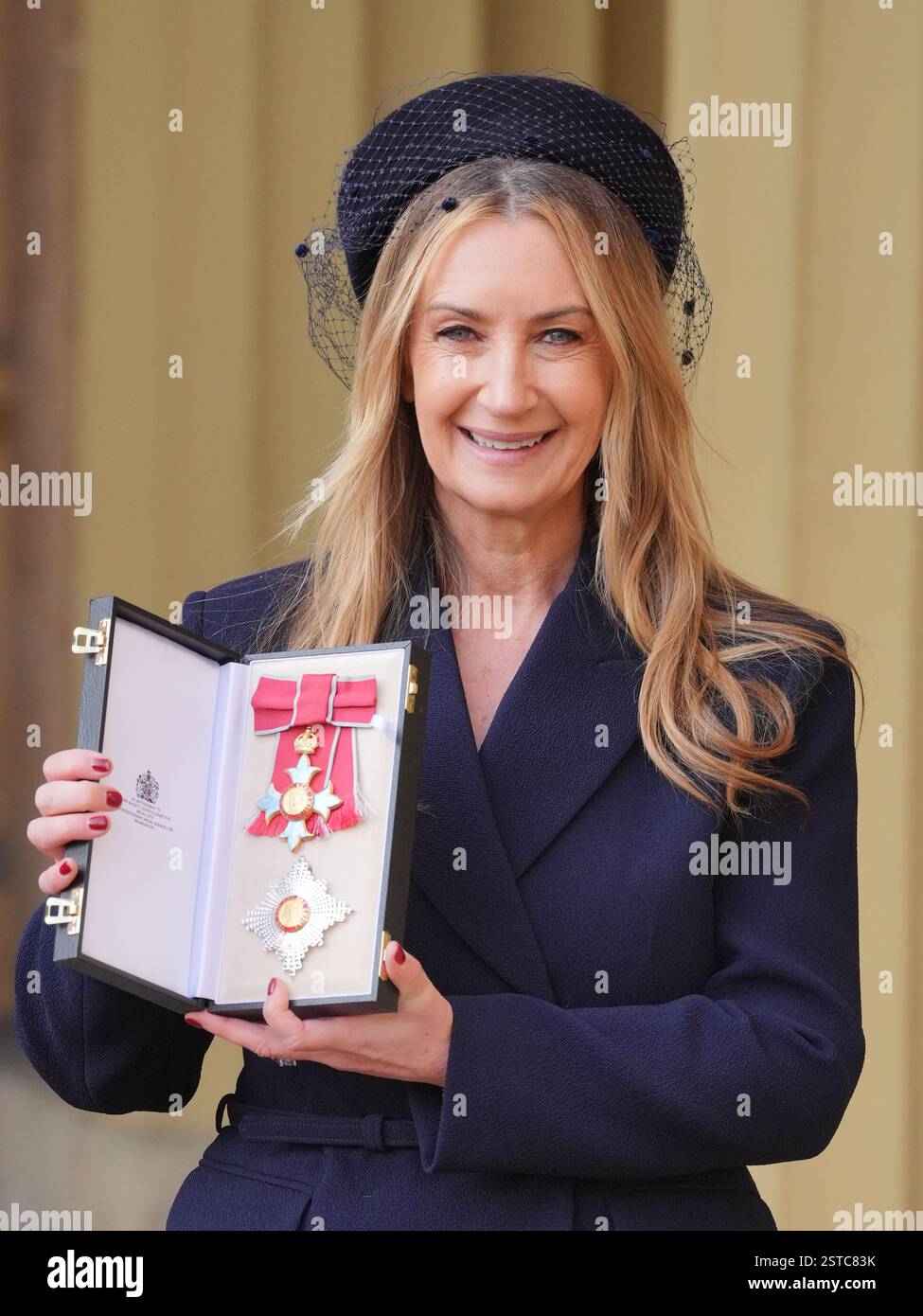 Dame Anya Hindmarch after being made a Dame Commander of the British ...