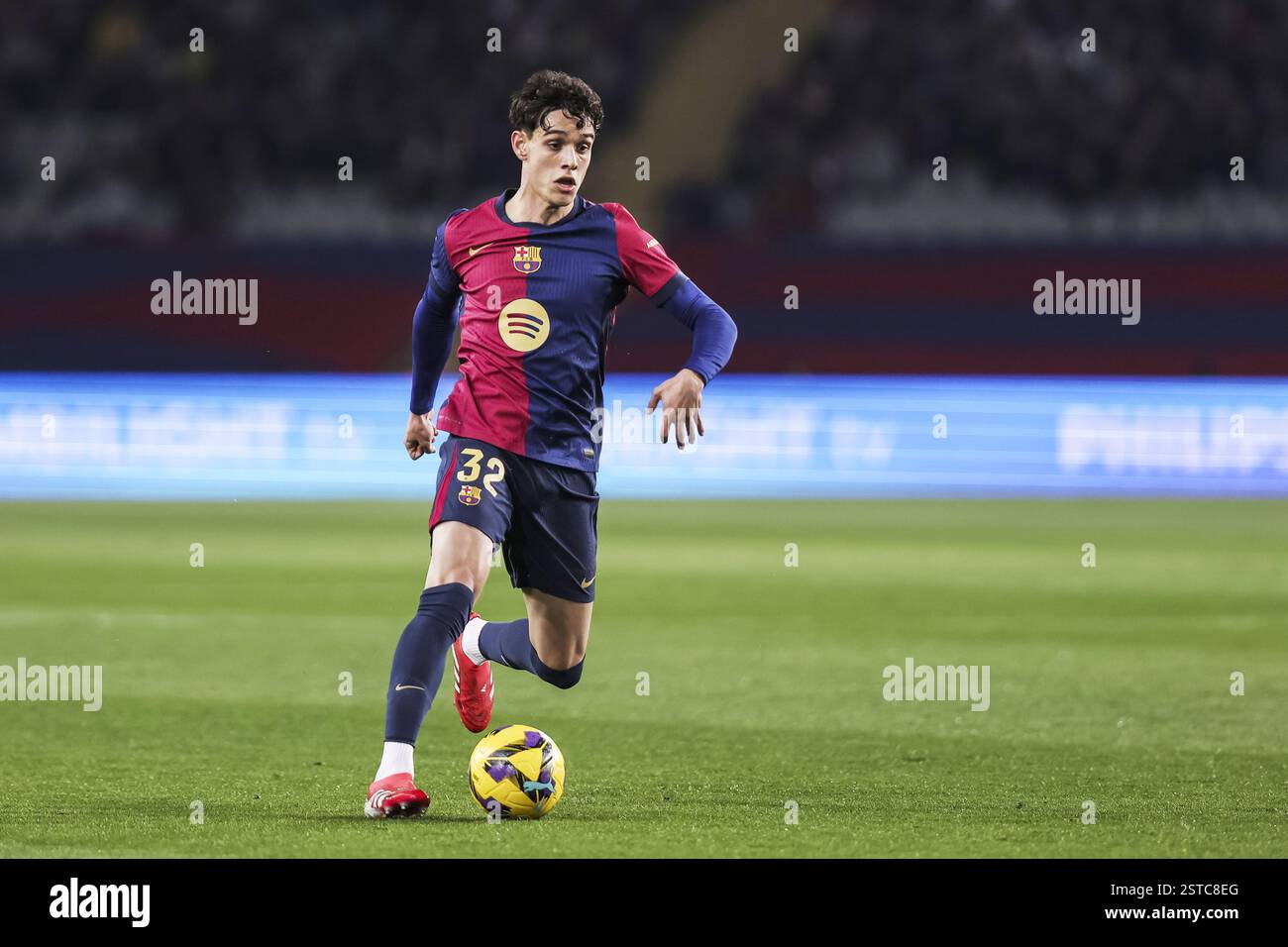 Hector Fort of FC Barcelona during the Spanish championship La Liga ...