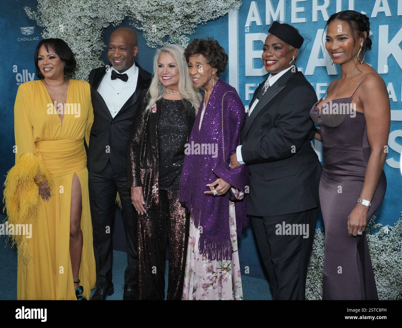 Los Angeles, USA. 17th Feb, 2025. (L-R) Rikki Hughes, Jeff Friday ...