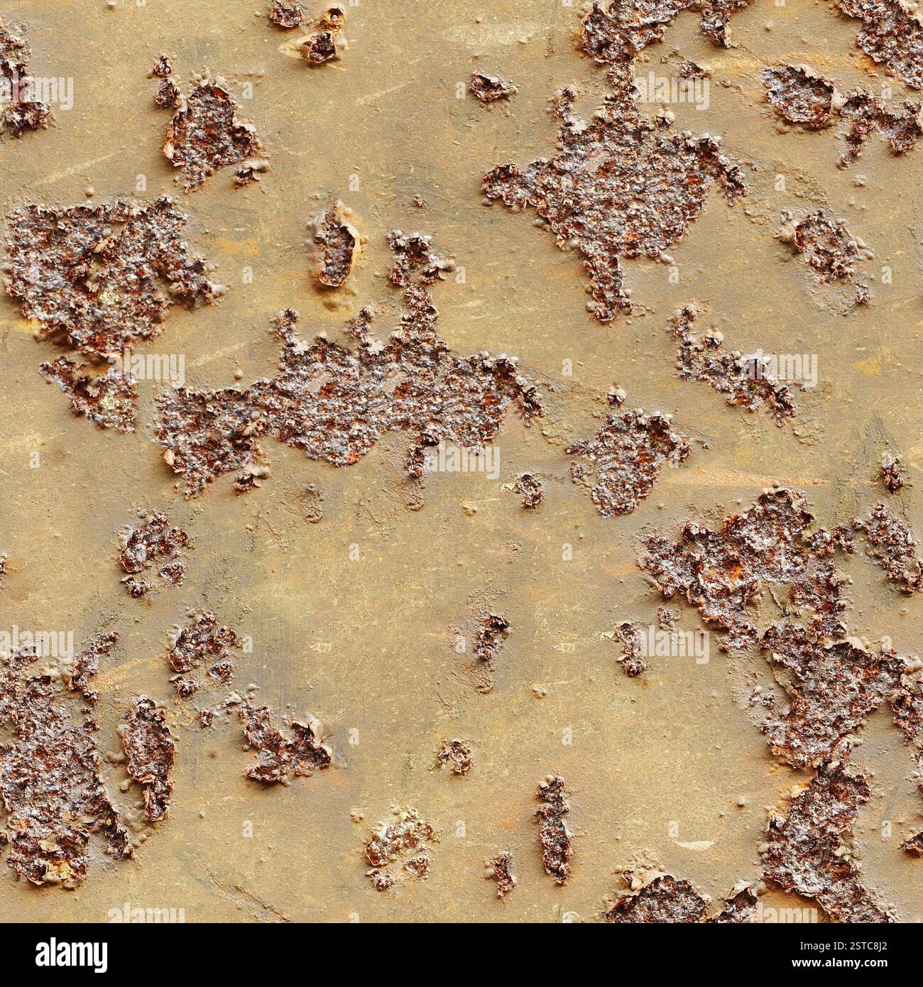 Defective paint on the iron surface - seamless Stock Photo - Alamy