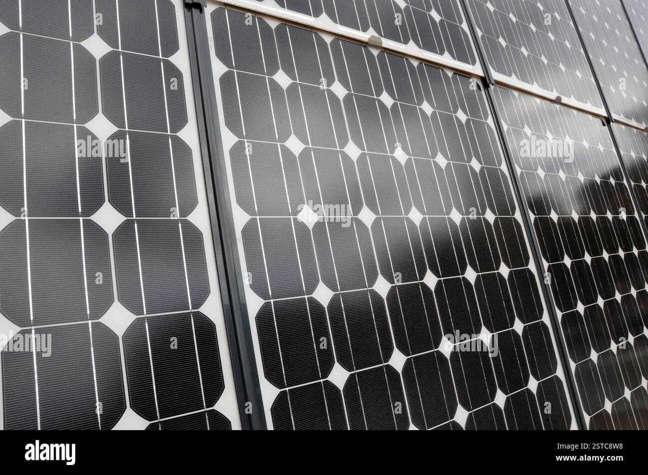 Detail of a solar panel Stock Photo - Alamy