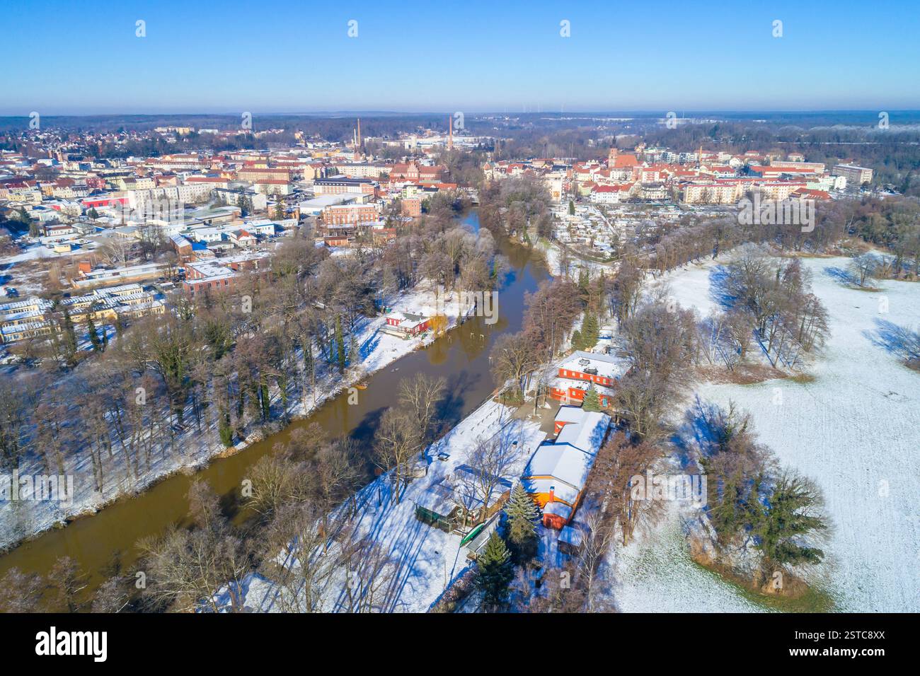 Winterwetter in Brandenburg - Spremberg DEU/Deutschland/Brandenburg ...