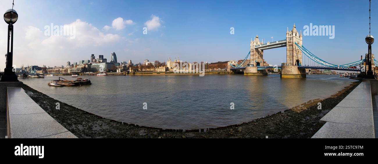 London panoramic view hi-res stock photography and images - Alamy