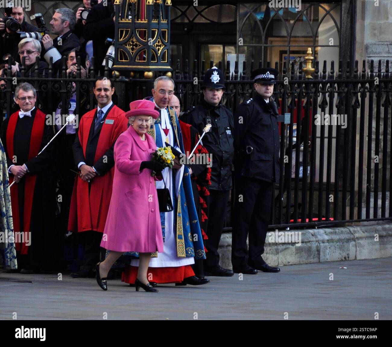 Queen Elizabeth marks Commonwealth Day, March 12 Stock Photo - Alamy