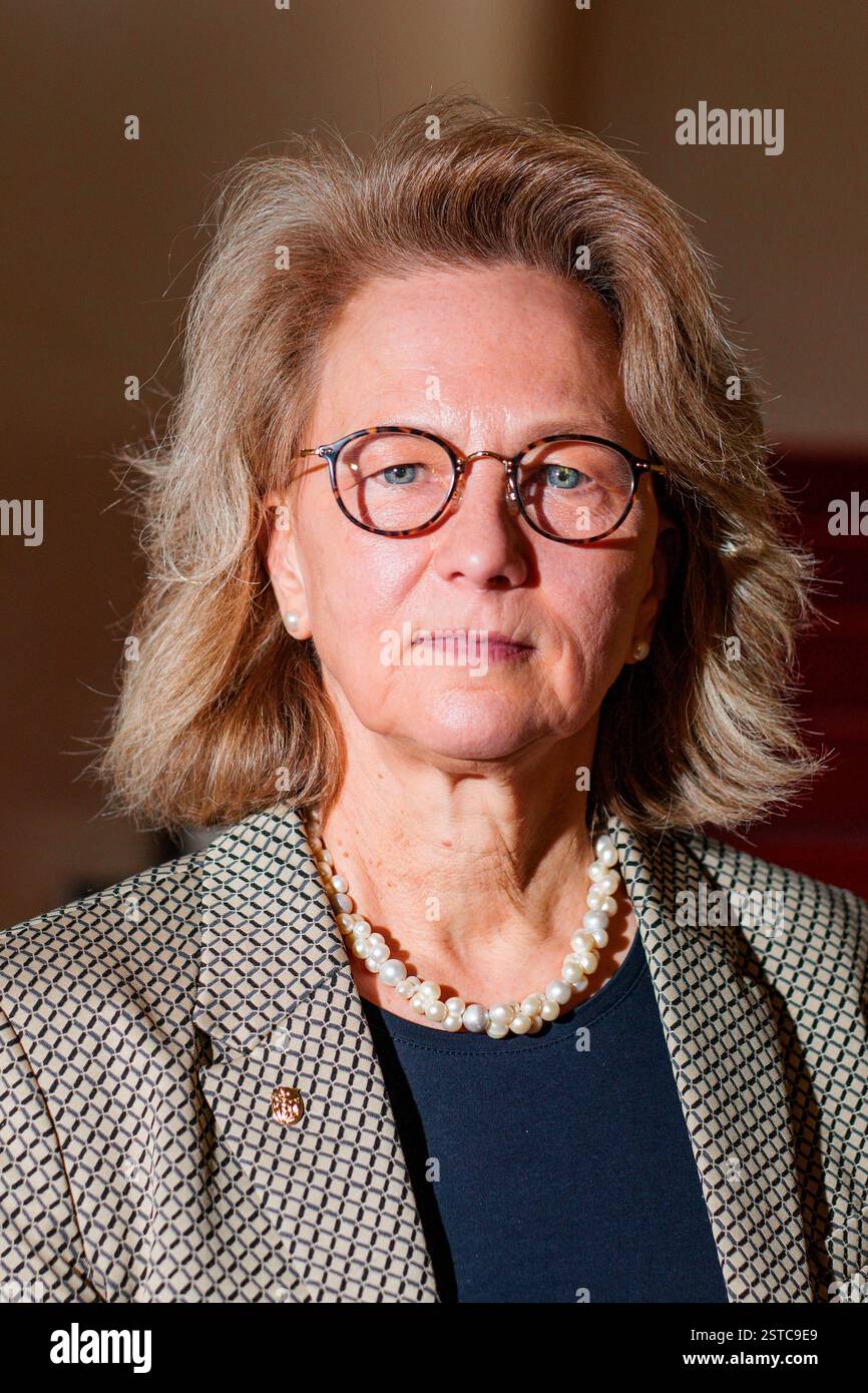 Berlin, Germany. 18th Feb, 2025. Bettina Rockenbach, economist and ...