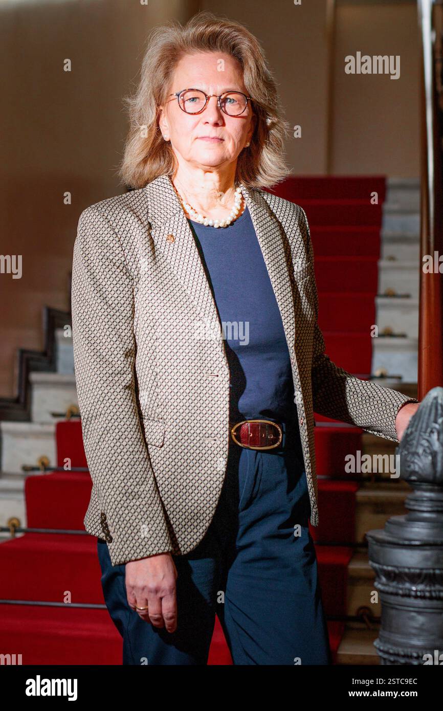 Berlin, Germany. 18th Feb, 2025. Bettina Rockenbach, economist and ...