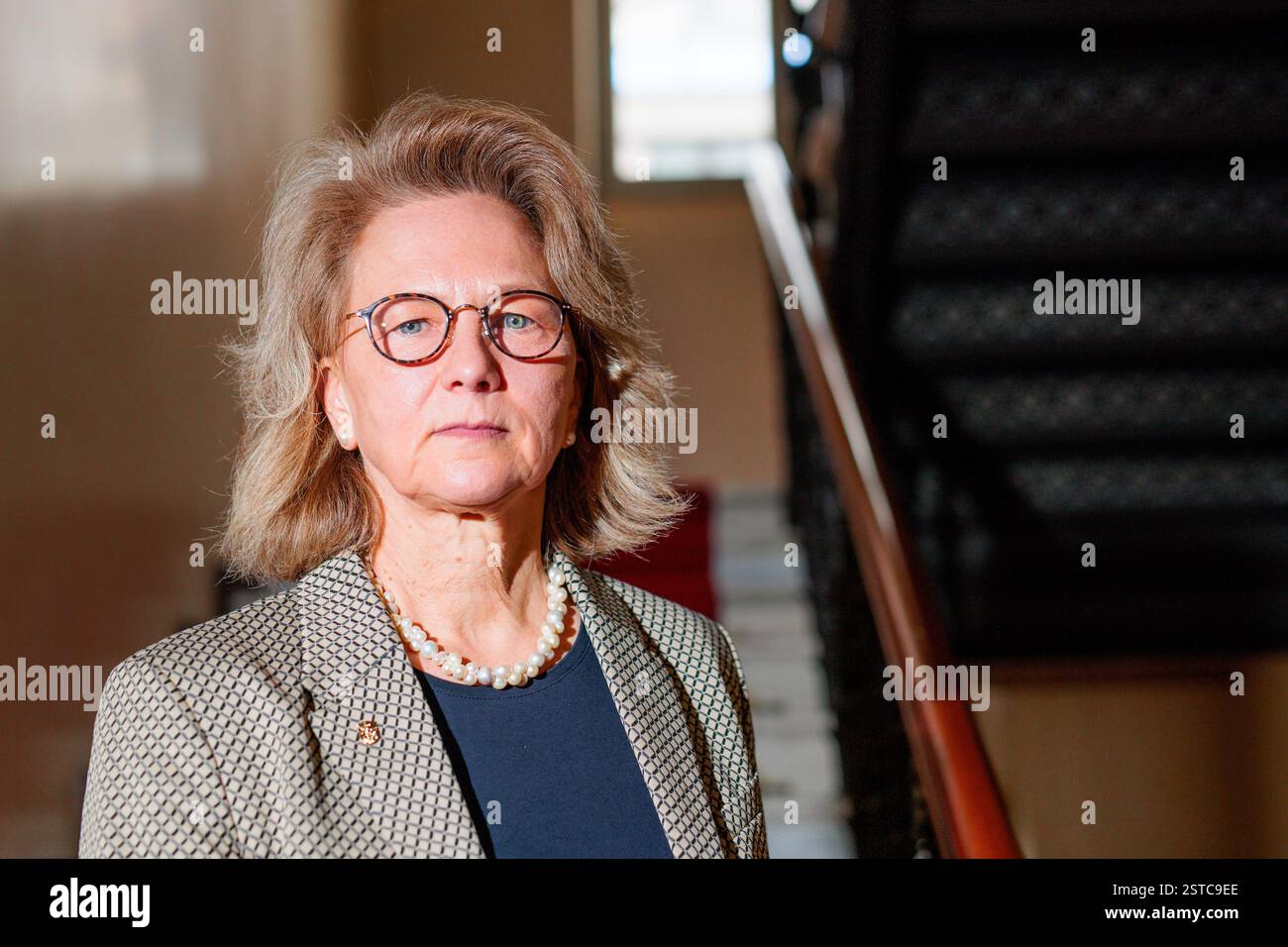 Berlin, Germany. 18th Feb, 2025. Bettina Rockenbach, economist and ...