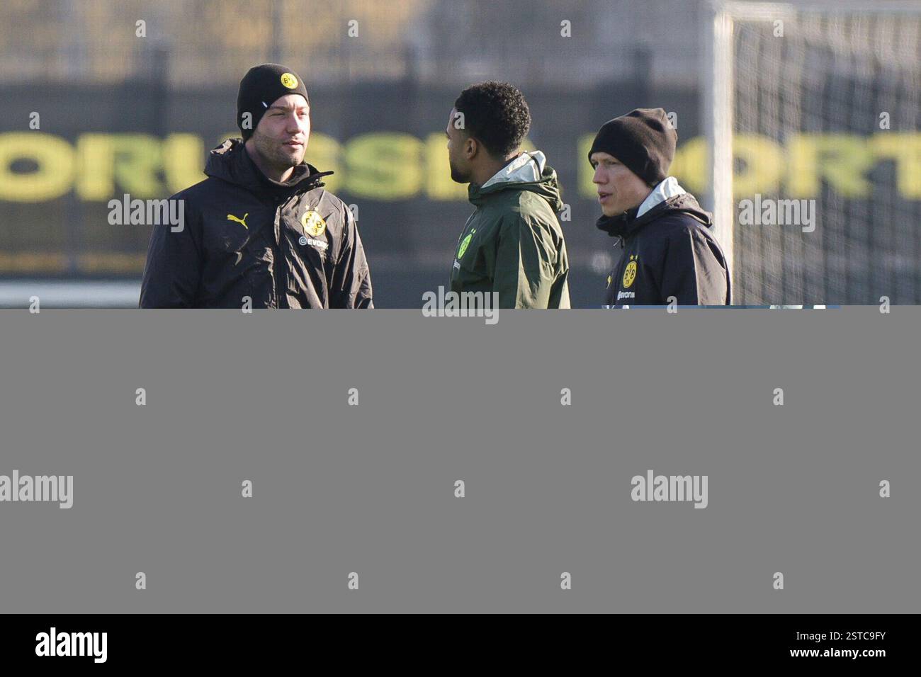 Dortmund, Deutschland. 18th Feb, 2025. 18.02.2025, Abschlusstraining ...