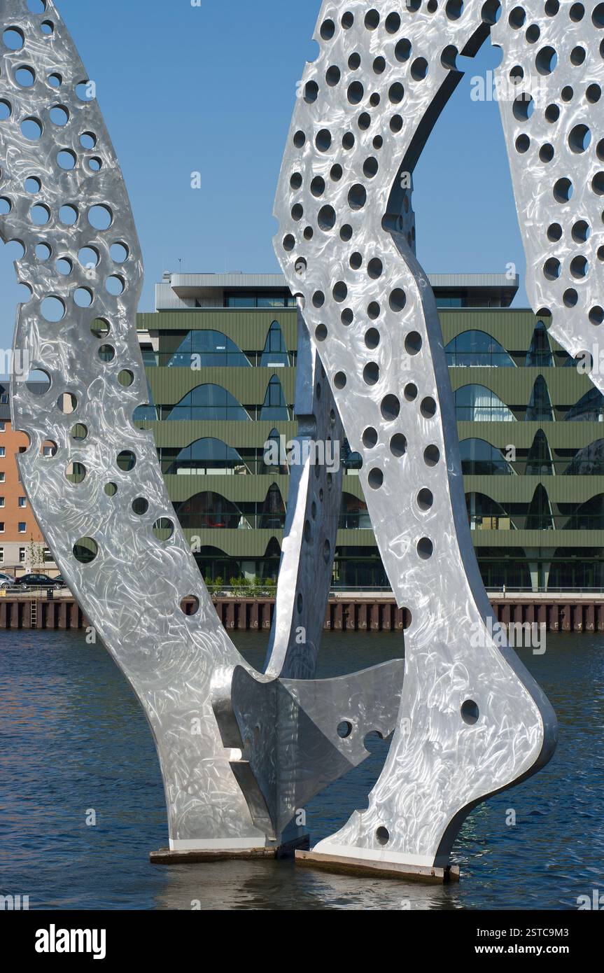 Molecule Man (sculpture piece Stock Photo - Alamy