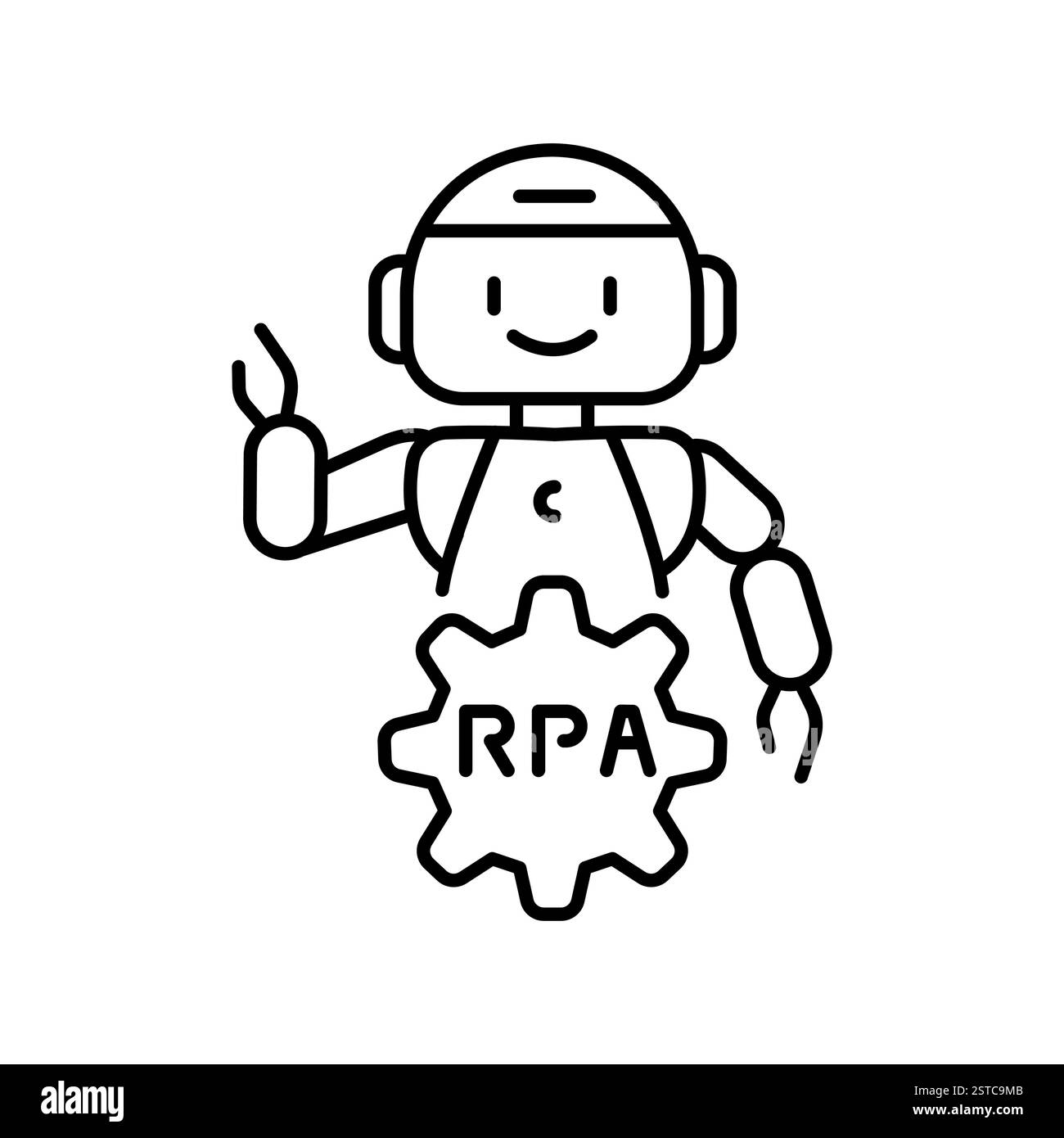 Robotic process automation Black and White Stock Photos & Images - Alamy