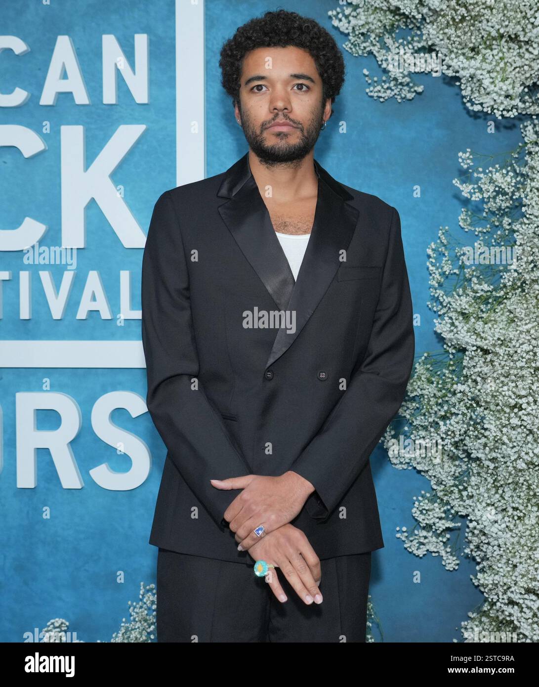 Los Angeles, USA. 17th Feb, 2025. Brandon Wilson arrives at the 7th ...