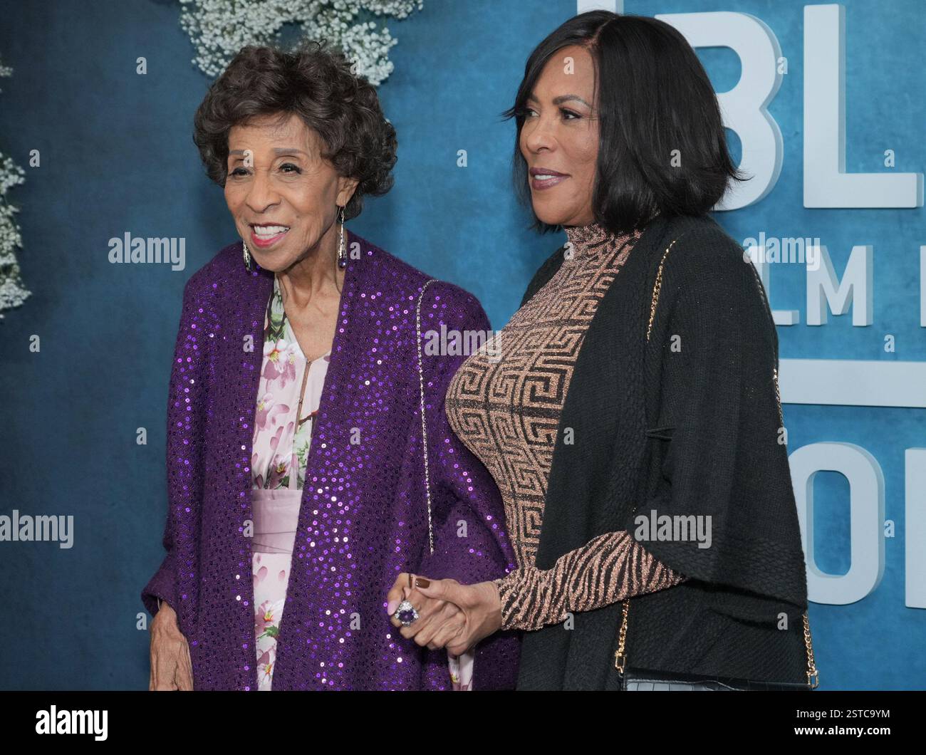 Los Angeles, USA. 17th Feb, 2025. (L-R) Marla Gibbs and Angela E. Gibbs ...