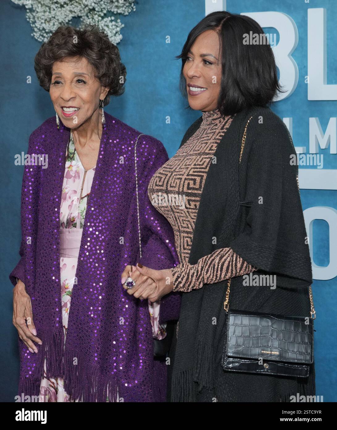 Los Angeles, USA. 17th Feb, 2025. (L-R) Marla Gibbs and Angela E. Gibbs ...
