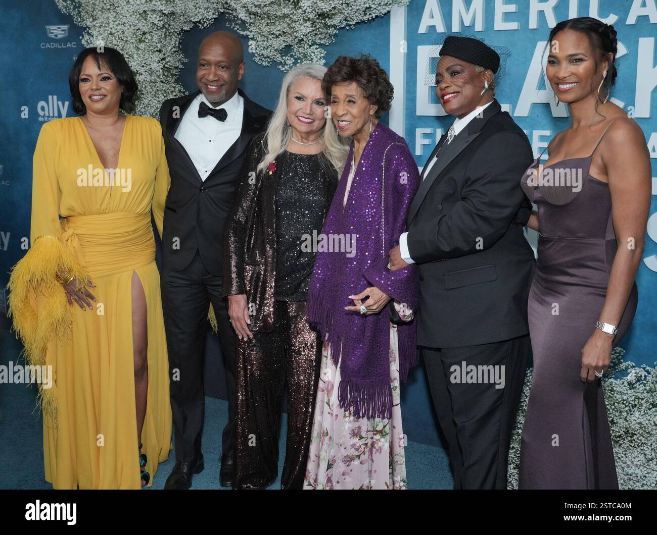 Los Angeles, USA. 17th Feb, 2025. (L-R) Rikki Hughes, Jeff Friday ...